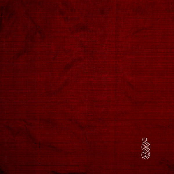 Plain Silk Maroon – Salonee Silks N Cotton