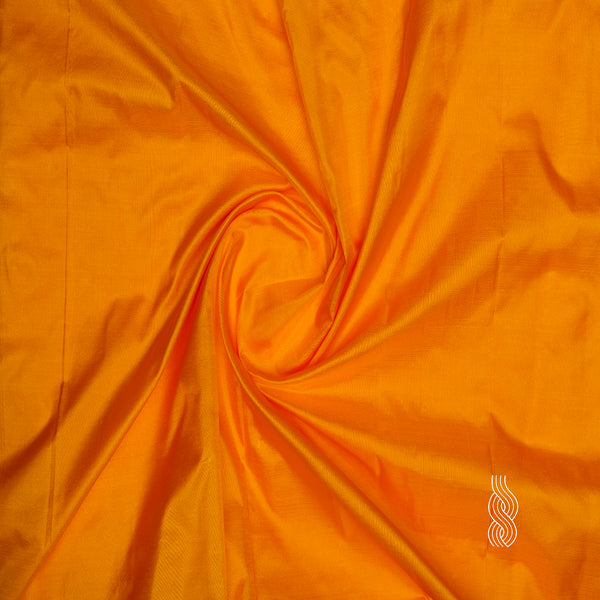 Plain Silk Light Orange – Salonee Silks N Cotton